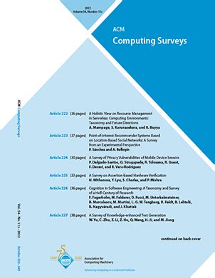 A Survey On Perfectly Secure Verifiable Secret Sharing ACM Computing Surveys