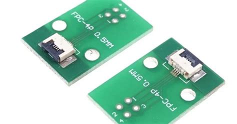 Buy Pin Mm FFC FPC Adapter Board With Soldered Connector Online In India At HUBTRONICS In
