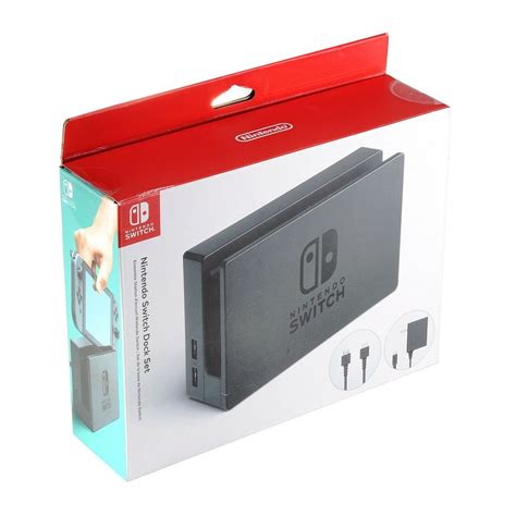 Nintendo Switch Hdmi Hdtv Dock Set 2 Pins Us Plug Shopee Philippines