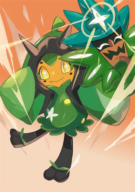 Ogerpon Pokemon Drawn By Duskpoke27 Danbooru