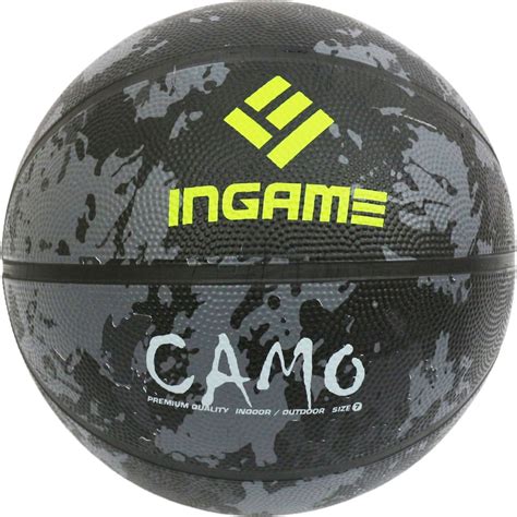 Баскетбольный мяч INGAME camo №7 серый 00000077211 - выгодная цена ...