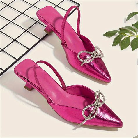 Elegant Solid Color Kitten Heels With Ankle Strap Chic And Versatile