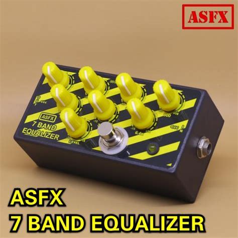 Jual Efek Asfx 7 Band Equalizer Untuk Gitar Dan Bass Pedal Stompbox Kab Bekasi Asfx