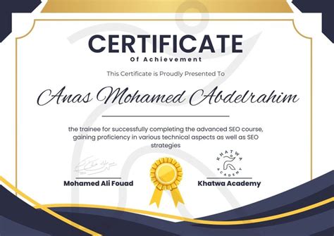Anas Mohamed On Linkedin Seo Digitalmarketing Certification