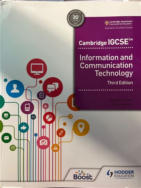 Cambridge Igcse Information And Communication Technology Ict Set 興趣及遊戲 書本 And 文具 教科書 Carousell