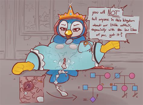 Rule 34 After Sex After Vaginal Angry Avian Beak Bird Blue Body