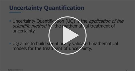 Uncertainty Quantification The Scientific Method Research As An Exercise In Uncertainty