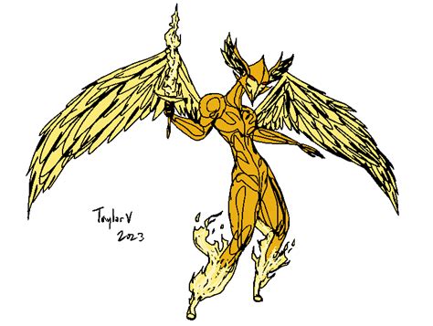 Evil Angel Warrior By Fenrirartgem On Newgrounds
