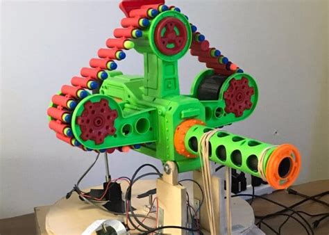 Raspberry Pi Powered Nerf Sentry Gun Geeky Gadgets