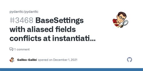 Basesettings With Aliased Fields Conflicts At Instantiation With Field