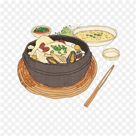 砂锅鸡手绘画素材图片PNG图片素材下载 图片编号qlvpzjrg 免抠素材网