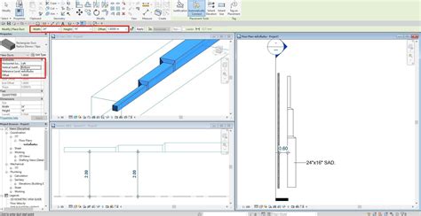 Bim Revit Thailand 06 อีกวิธีหนึ่งคือการเริ่มจากการเขียนเลย โดยให้เราใช้คำสั่ง Duct เพื่อ