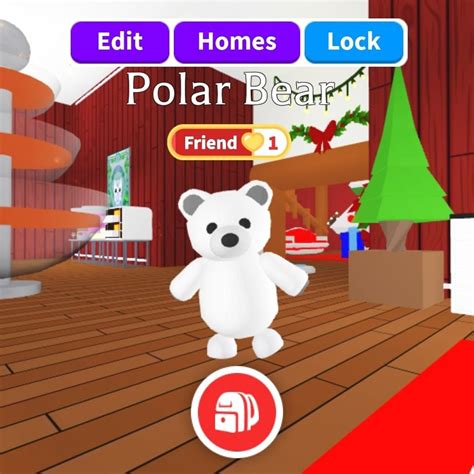 Adopt Me Polar Bear Video Gaming Gaming Accessories In Game