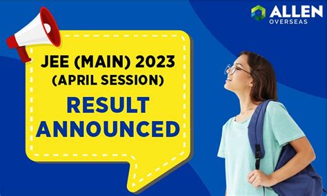Jee Main Session 2 Result Declared