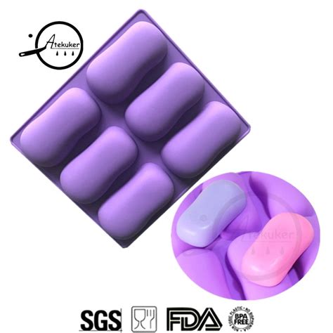 1pc Siliconen Zeep Mal Handgemaakte Zeep Maken Ger Vicedeal