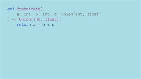 Static Typing In Python Dustin Ingram