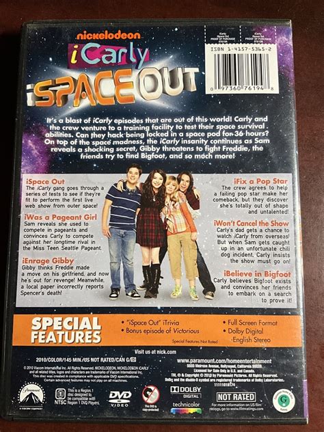 Icarly Ispace Out Promo Icarly Season 1 Vol 2 Dvds And Blu Rays