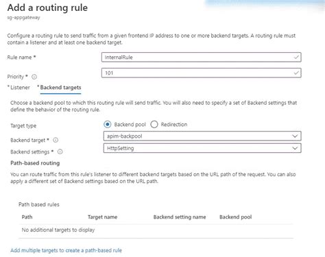 Integrate Azure Api Management Internal Mode With Azure Application