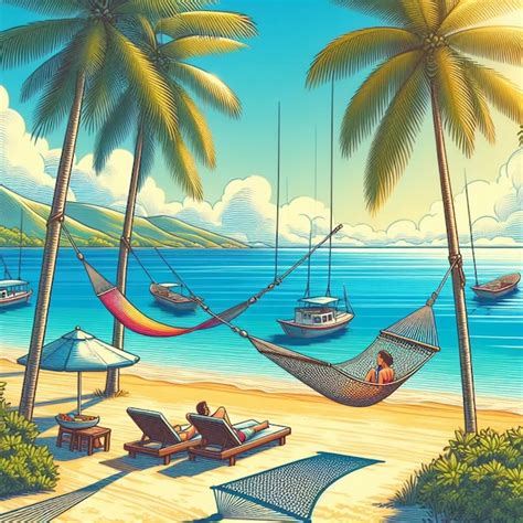 Premium Photo Beach Vector