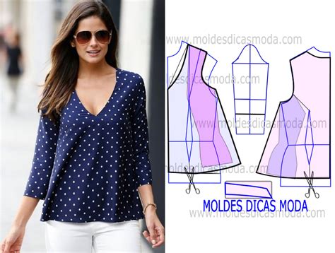 Blusa De Bolas Com O Passo A Passo Do Molde E Informação Técnica