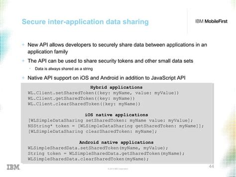 Ibm Mobilefirst Technical Overview Ppt