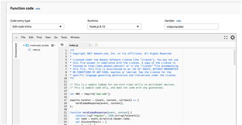 Step 1 Create Your Video Skill And Lambda Function VSK Echo Show Video Skills Kit VSK For