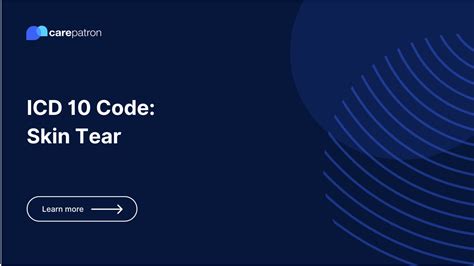 Skin Tear Icd 10 Cm Codes 2023