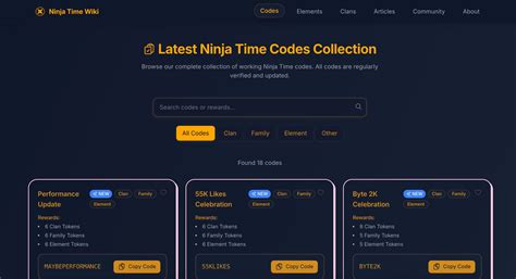 Ninja Time Codes Guides March 2025 Ninja Time Wiki
