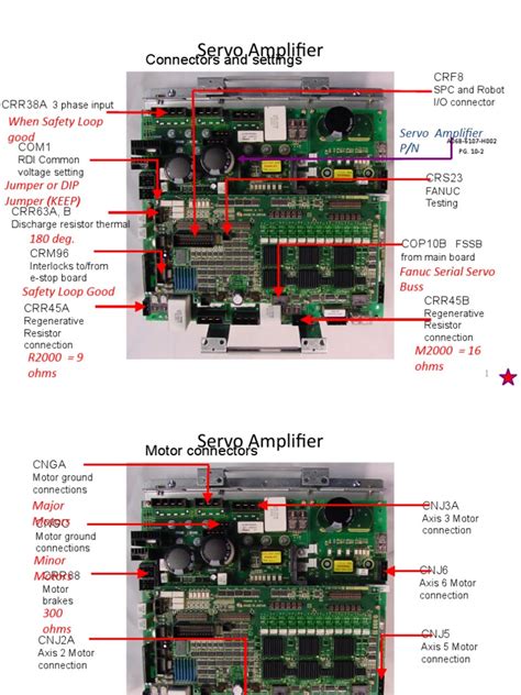 Servo Amplifier Connectors And Settings Pdf Amplifier Analog Circuits