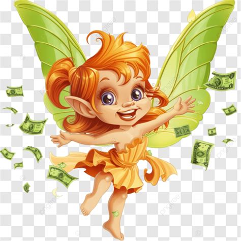 Cute Magical Pixie Illustration Cute Magical Pixie Cartoon Png