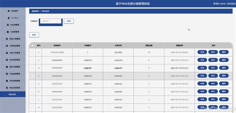 Javavue计算机毕设基于web生鲜分销管理系统【源码开题论文】 Csdn博客