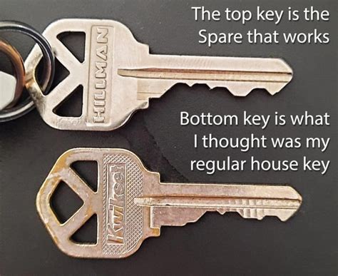 I Came Home And My Housekey Didnt Work In Lock Its Was Used For