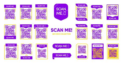 Scan Me Qr код сканирование для смартфона Qr код набор Qr кода для мобильного приложения оплаты