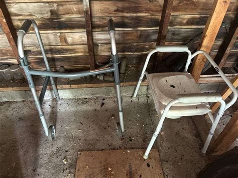 Walker And Invacare Commode Chair Ford Brothers Inc