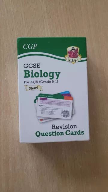 Cgp Gcse Combined Science Biology For Aqa Grade 9 1 Revision Question Cards £7 50 Picclick Uk