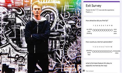 Babe Reveals He Was Sent A Bizarre Exit Survey By His Lover Following A Night Of