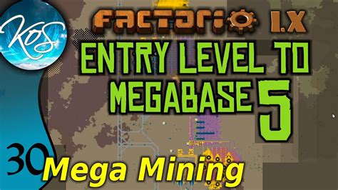 Factorio 1 X Entry Level To Megabase 5 30 Mega Mining For Green Circuits Guide Tutorial