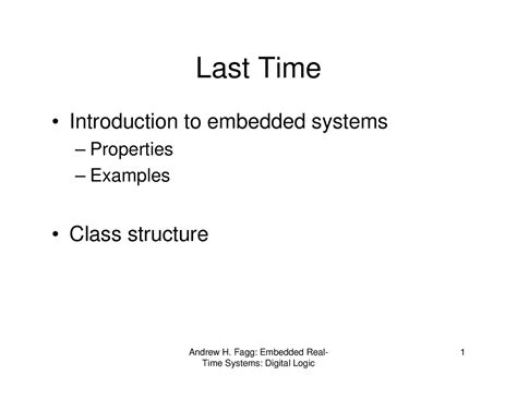 Introduction To Digital Logic Slides Ame 3623 Docsity