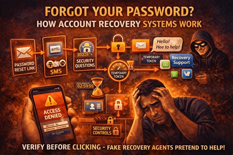 Forgot Your Password How Account Recovery Systems Work By Ryan