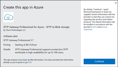 Azure Getting Started With 3 X · Sftp Gateway Support
