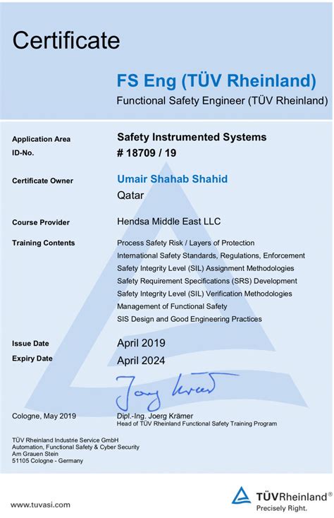 Alhamdulillah Umair Shahab Shahid Ccpsc Csp® Fseng Nebosh Psm Certified Hazop Leader