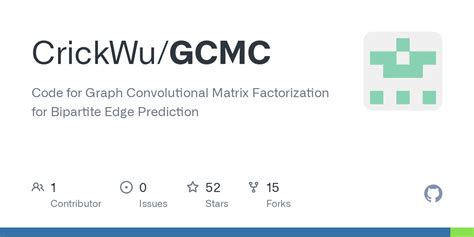 github crickwu gcmc code for graph convolutional matrix