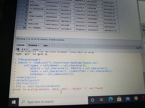 error in eval predvars data env object banks not found general