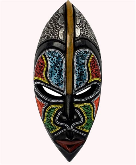 Ghana African Masks Artisan Crafted Hand Worked African Mask From