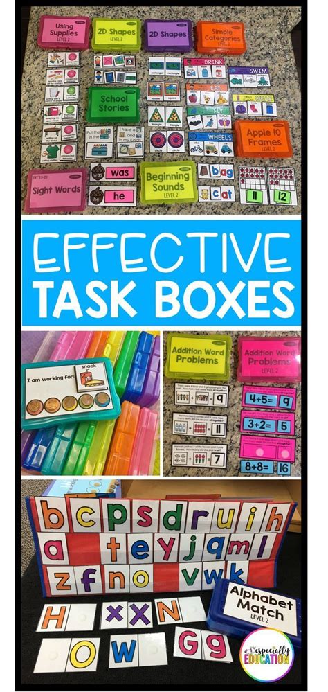 Preschool Task Boxes Artofit