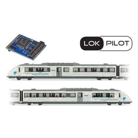 Lokpilot V5 Dcc Decoder Programmed For X72500 Hornby Jouef For Nem660 21mtc Board