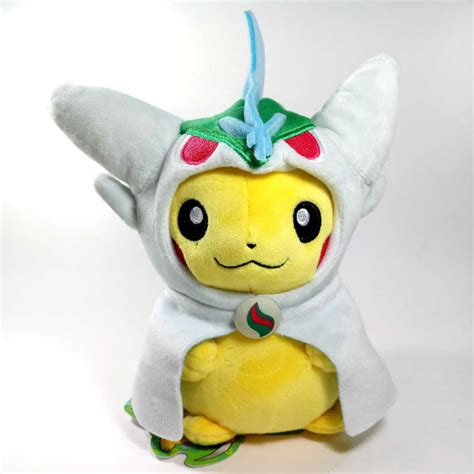 Pokemon Center Mega Gallade Poncho Pikachu Plush PokÉmon Catalogue