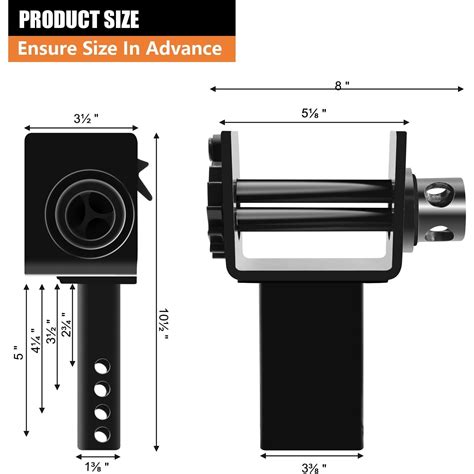 Trailer Stake Pocket Winch Kit 4pack 16200 Lbs With Straps Winch