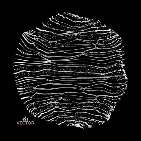 3d Abstract Sphere Array With Dynamic Particles Modern Science And Technology Element Stock
