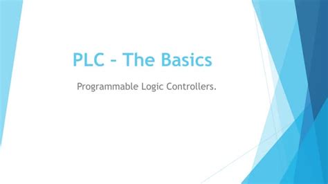 Plc Ladder Programming Mechatronics Pdf